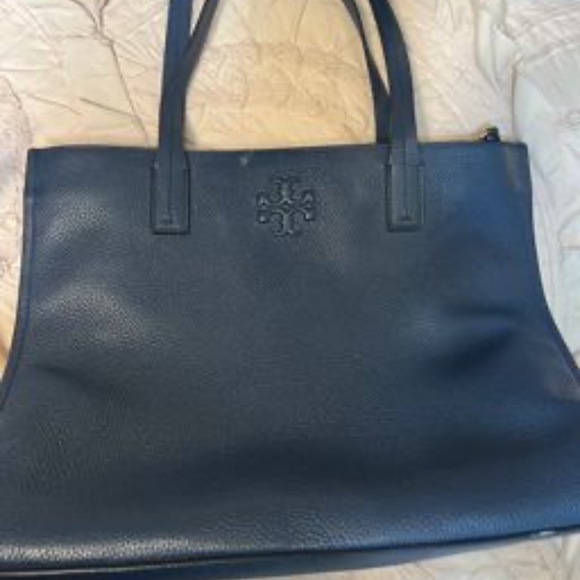 Tory Burch | Bags | Tory Burch Navy Blue Purse | Poshmark